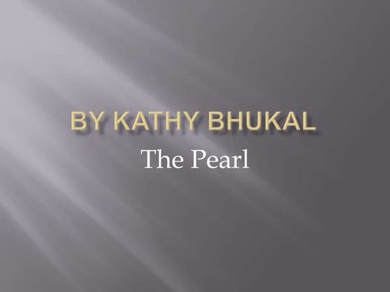 The pearl by John Steinbeck (about the book, author, characters and ...