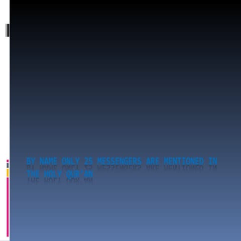 By name only 25 messengers are mentioned in | PDF