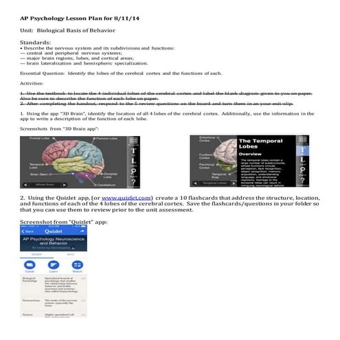 Byod lesson plan | PDF