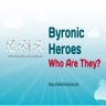Byronic Heroes: Who Are They? | PPTX