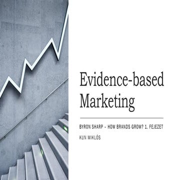 Byron Sharp - How Brands Grow / 1. fejezet | PDF