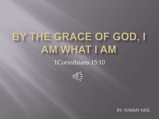 Full of God's Grace | Starting Line | PPT