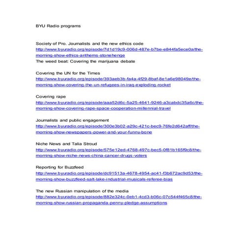 Anecdotal lead writing exercise | DOC