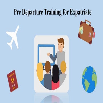 Pre Departure Training for Expatriate | PPT