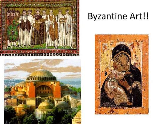 Byzantine art | PPT | Christianity | Religion & Spirituality