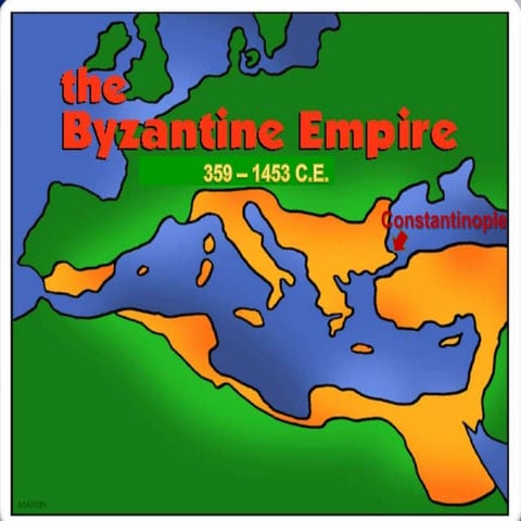 Constantinople Map Byzantine