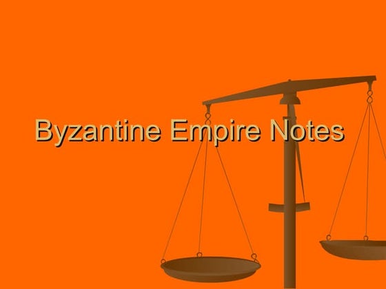 Powerpoint Byzantine Empire | PPT