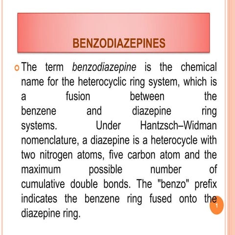 BZD.pptx | Pharmaceutical Drugs | Medical Health