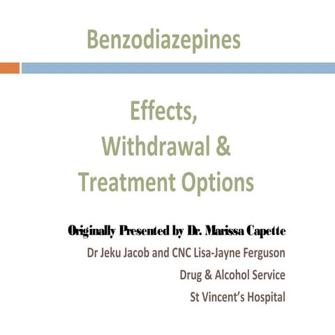 Benzodiazepines | PPTX