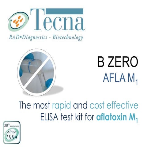 B ZERO AFLA M1 - Easy and cost effective ELISA test kit for aflatoxin ...