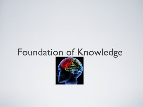 Fundamentals of Human Cognitive Process | PPT