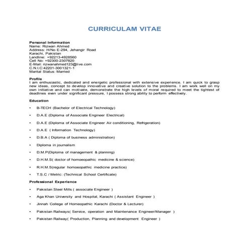 CV Syed Shahid Ahmed. 2015docx | DOCX