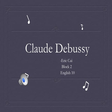 C.debussy | PPTX