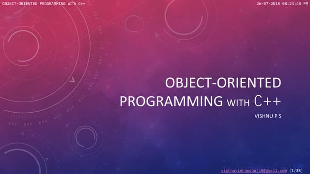 Oops Concept In C