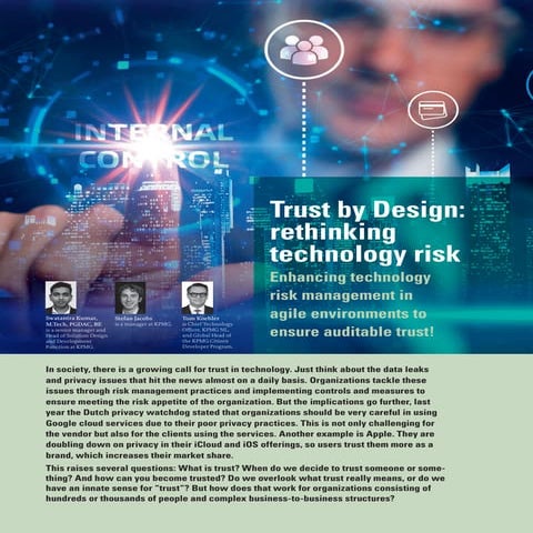 Trust by Design: Rethinking Technology Risk | PDF