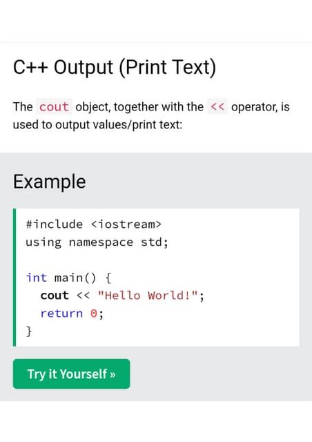 C++ Syntax Part 3 | PDF