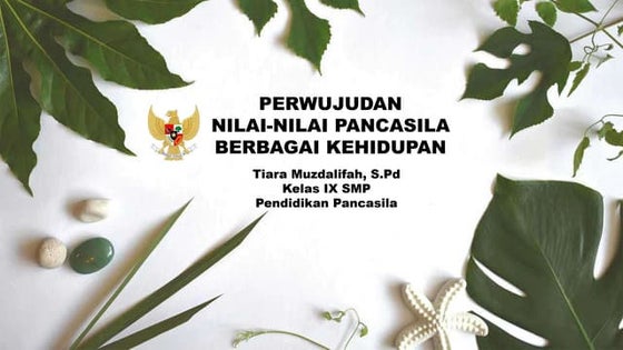 Pancasila dan penerapannya dalam kehidupan sehari hari | PDF