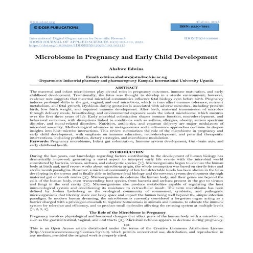 Microbiome-Based Diagnostics: Current Progress (www.kiu.ac.ug) | PDF