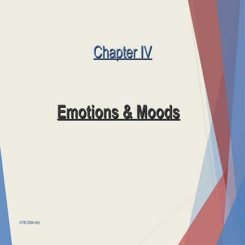 Accounting presentation(C-4) Emotions & Moods-1.ppt