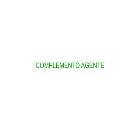 C.agente | PPT