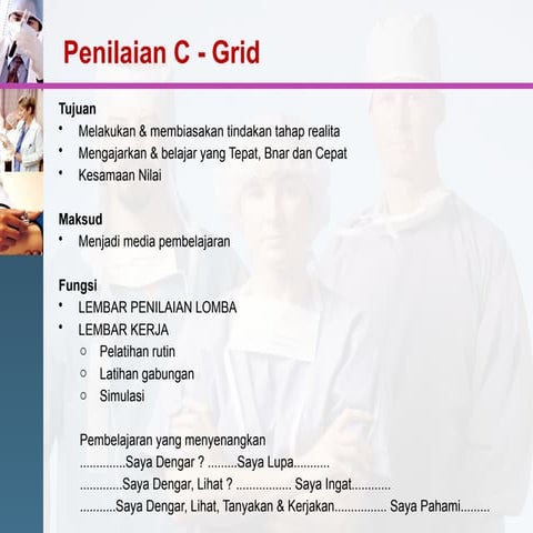 pengenalan c-grid kepada anak-anak pmr......... | PPT | Free Download