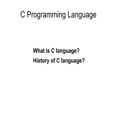 C Language By Omishatech Ppt 6751
