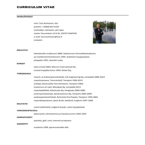 Tonin CV2015 | PDF