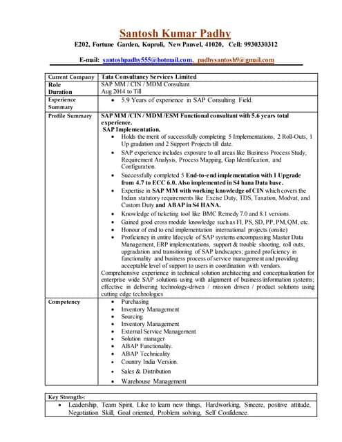 Updated CV - Devendra Gaware | PDF