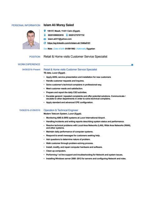 Khaled El-Sayed | PDF | Computer Networking | Computing