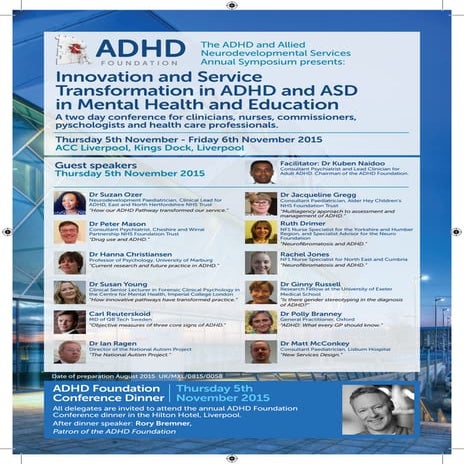 ADHD Conference 2015 | PDF