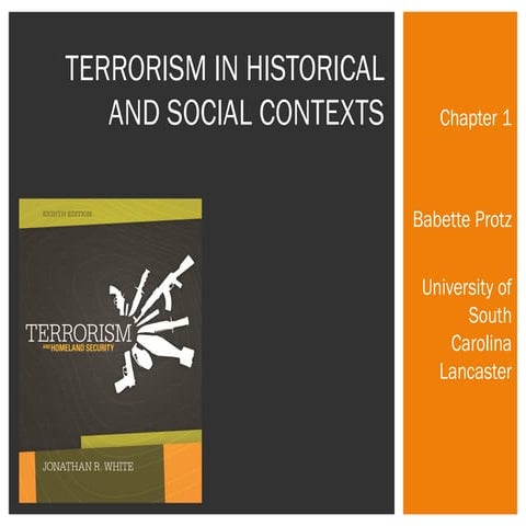 C01.8 terrorism | PPT
