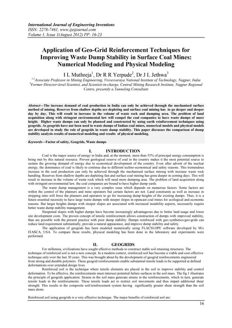 Analysis And Stabilization Of Slopes Using Geo5 Software | PDF