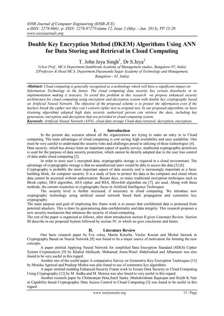 Video Encryption And Decryption With Authentication Using Artificial Neural Networks Pdf