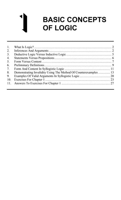 Premises and Conclusions | PPT