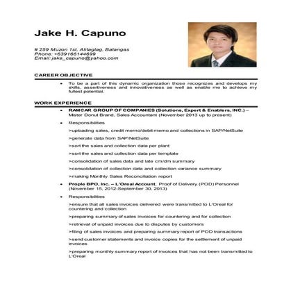 Jake updated resume | DOCX