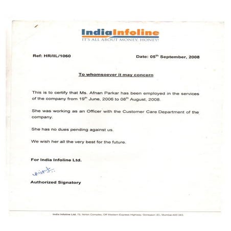 Exp-3- India Infoline Ltd. | PDF