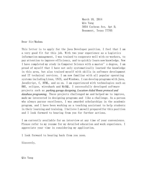 Statement of suitability | PDF