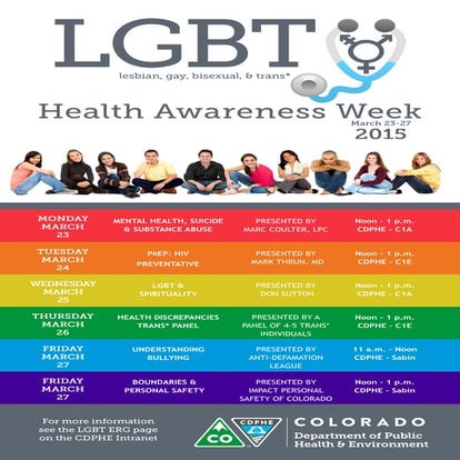 LGBT-HAW-2015-Poster | PDF | Medical Health