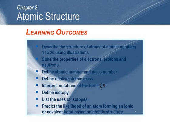 L2 atomic structure for year 10 gcse chemistry | PPTX | Chemistry | Science