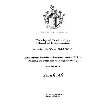 Excellent Performance Faculty Award | PDF