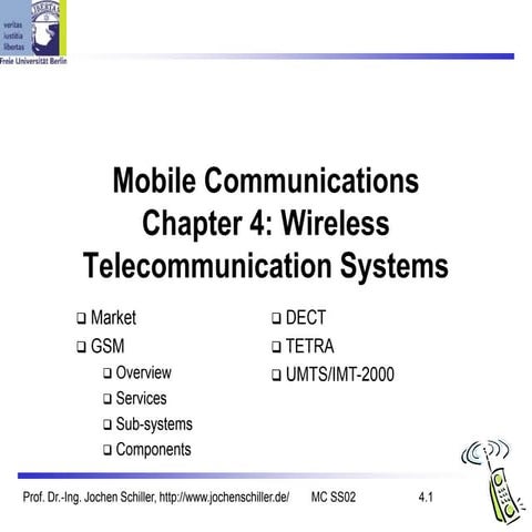C04 wireless telecommunication-systems-gsm | PPTX