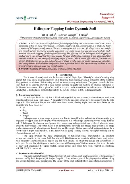 Helicopter rotor blade design process | DOC