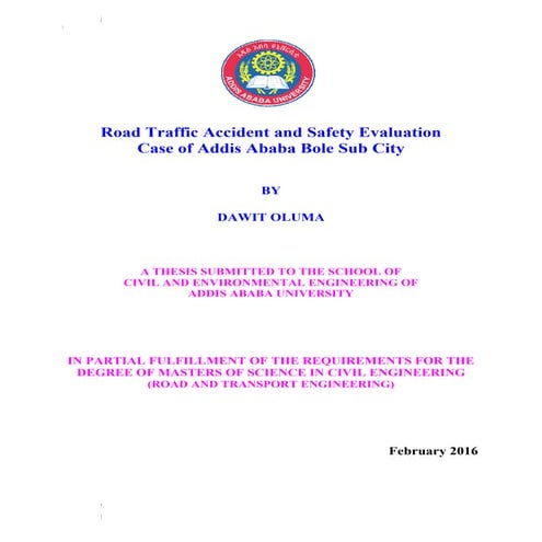 dawit final msc | PDF