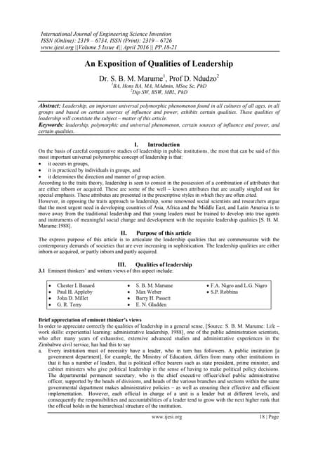 PfP Leadership Curriculum | PDF