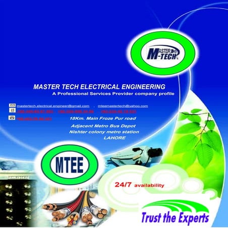 MasterTech Electrical Engineering..... ( CompanyProfile) | PDF