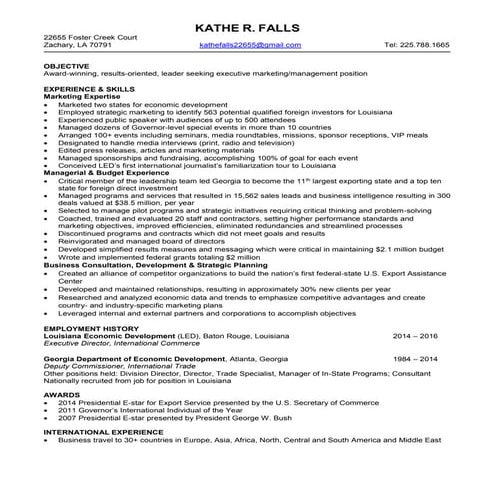 Nancy Resume 2010 | DOC