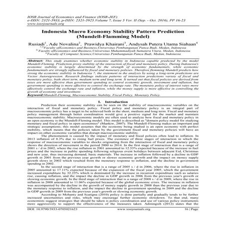 IMF Stabilization Policy | PDF