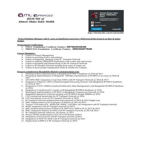 Sakir cv_Jan'23_2017 | PDF