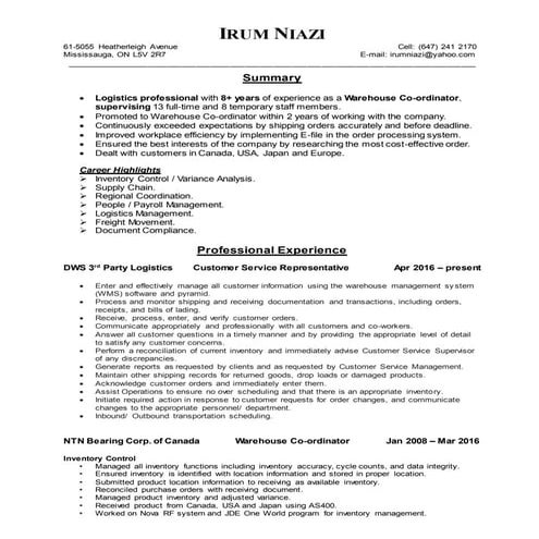 Elijah's Updated Resume!! | RTF