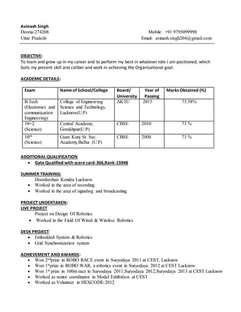 Elango Resume | PDF
